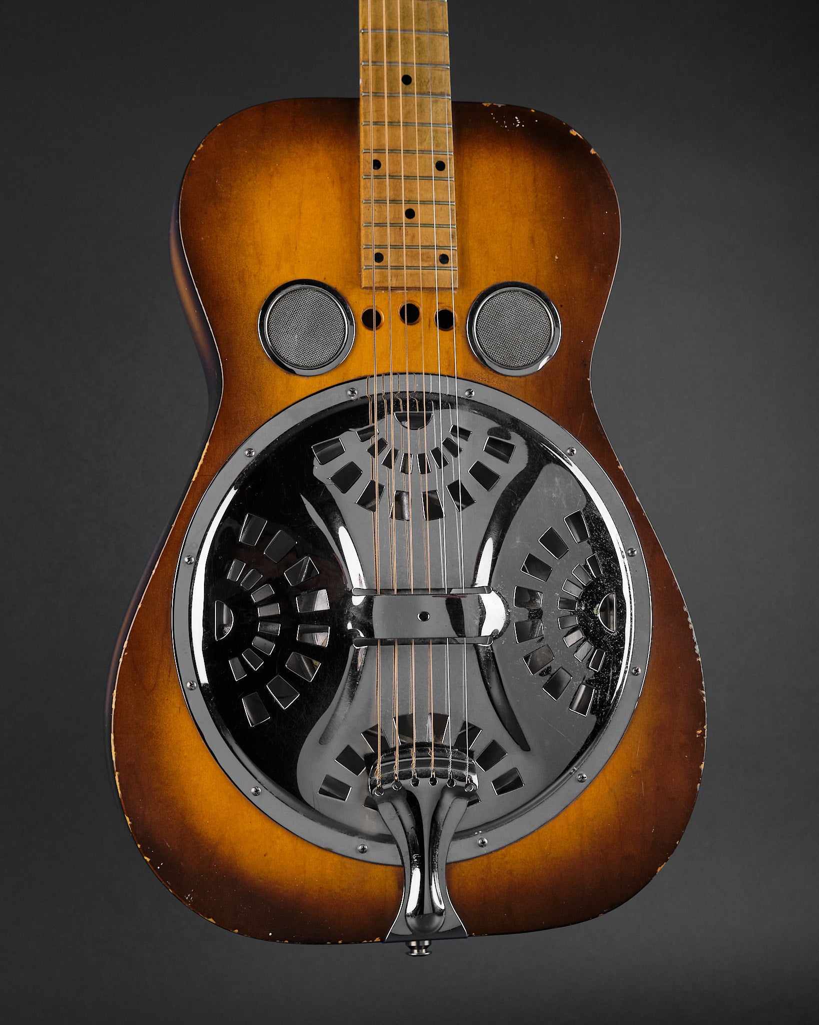 1991 Dobro Hound Dog Sunburst – Replay Guitars
